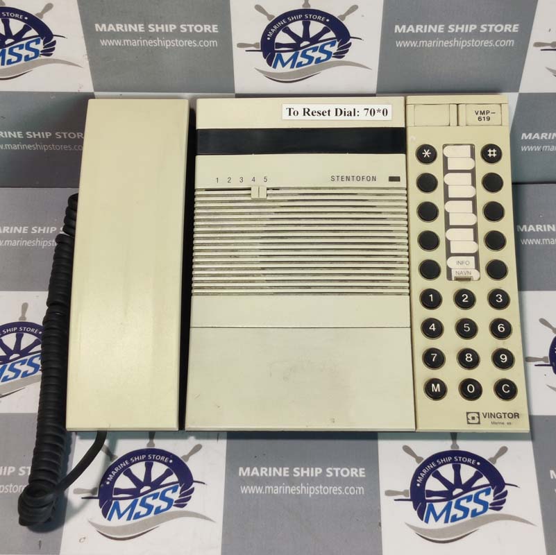 VINGTOR STENTOFON VMP-619 TELEPHONE - Marine Ship Store
