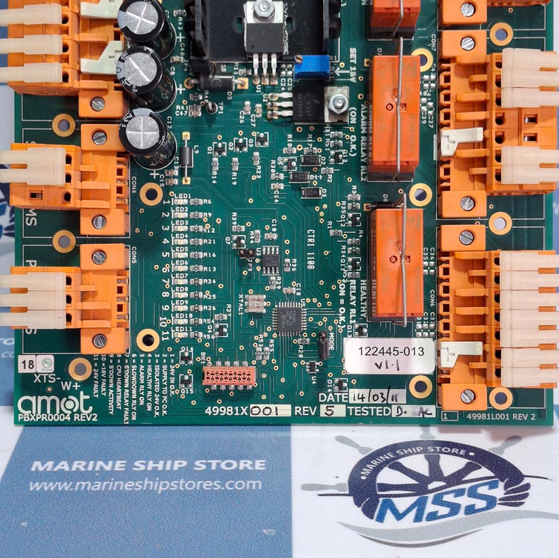 AMOT PBXPR0004 REV2-49981X001-REV5 PCB CARD - Marine Ship Store