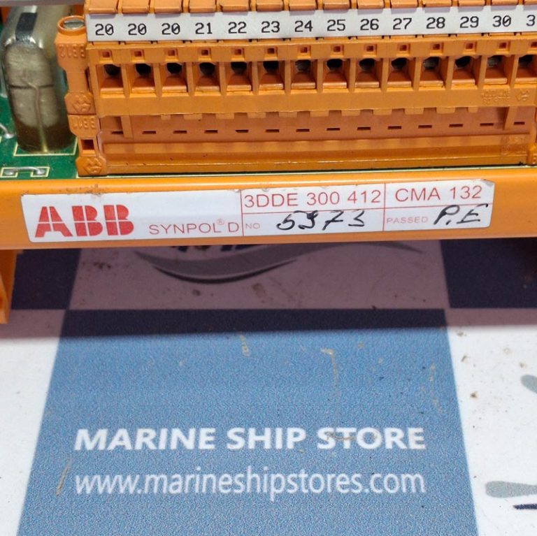 ABB SYNPOL D 3DDE-300-412 CMA-132 AE-4 PCB MODULE - Marine Ship Store